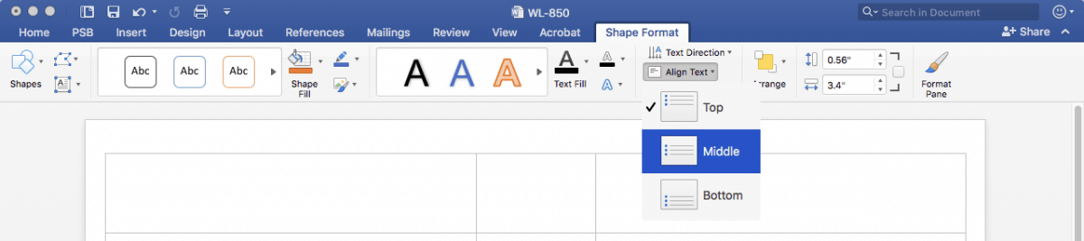 Creating File Folder Labels In Microsoft Word